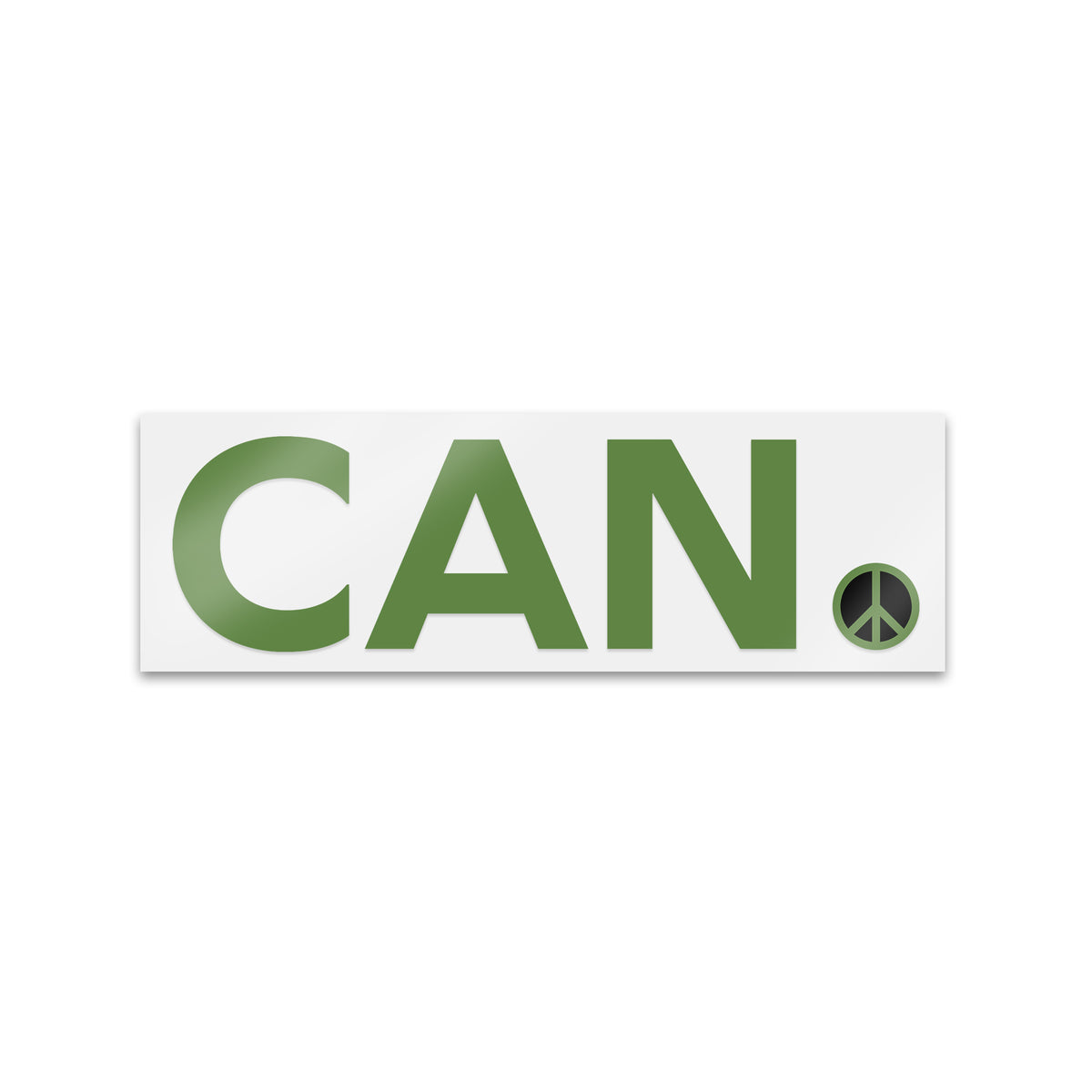 Peace CAN. decal – Spirit of CAN.
